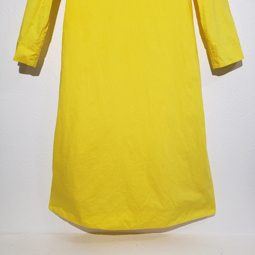 Cos Dress Bright Yellow Midi - Gem